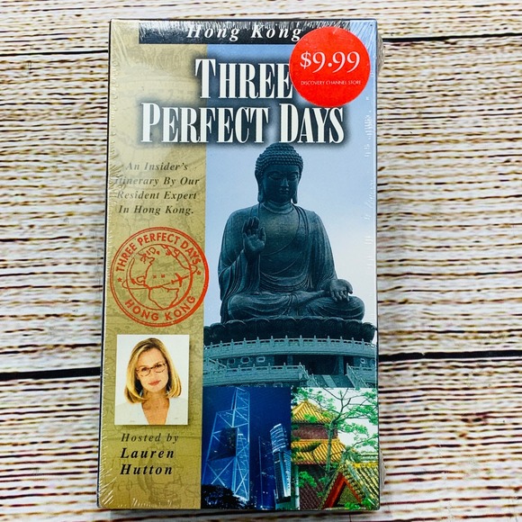 Unapix/Miramar | Media | Three Perfect Days Hong Kong Travel Vhs Tape ...